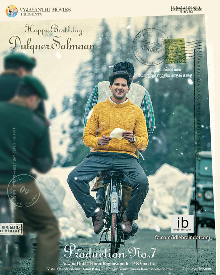 Dulquer Salman, Hanu Raghavapudi, Swapna Cinema, Vyjayanthi Movies ...
