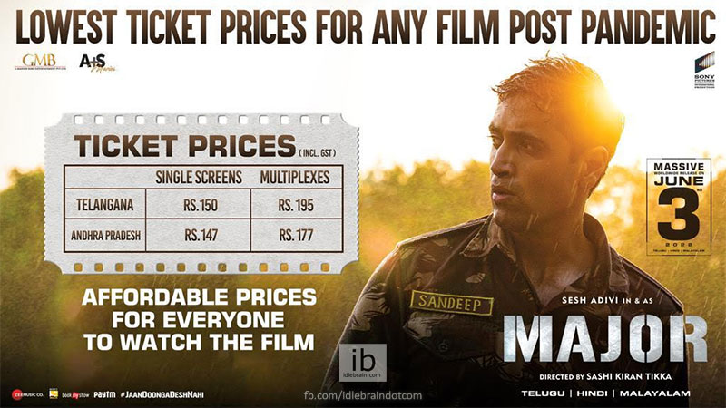 Adivi Sesh's Pan India Film Major Ticket Prices, Lowest For Any Film ...