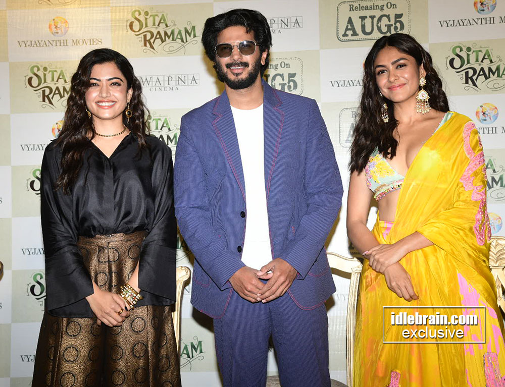 Sita Ramam Trailer Launch - idlebrain.com
